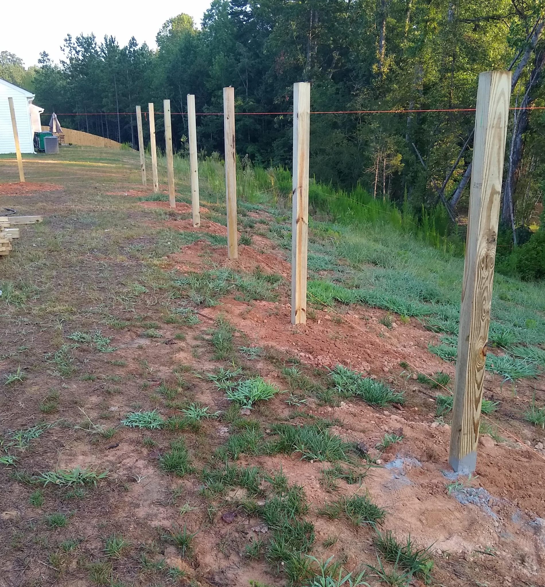 DIY Backyard Wooden Fence Project - This Frugal Flipping Life
